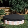5-6 Ft Steel Round Stock Tank Pool Cover,Upgraded with Wire Rope ...