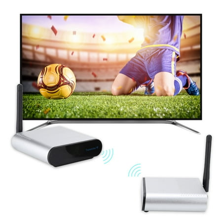 Wireless AV Sender, 8 Group 5.8GHz Channels Anti Interference AV Sender ...