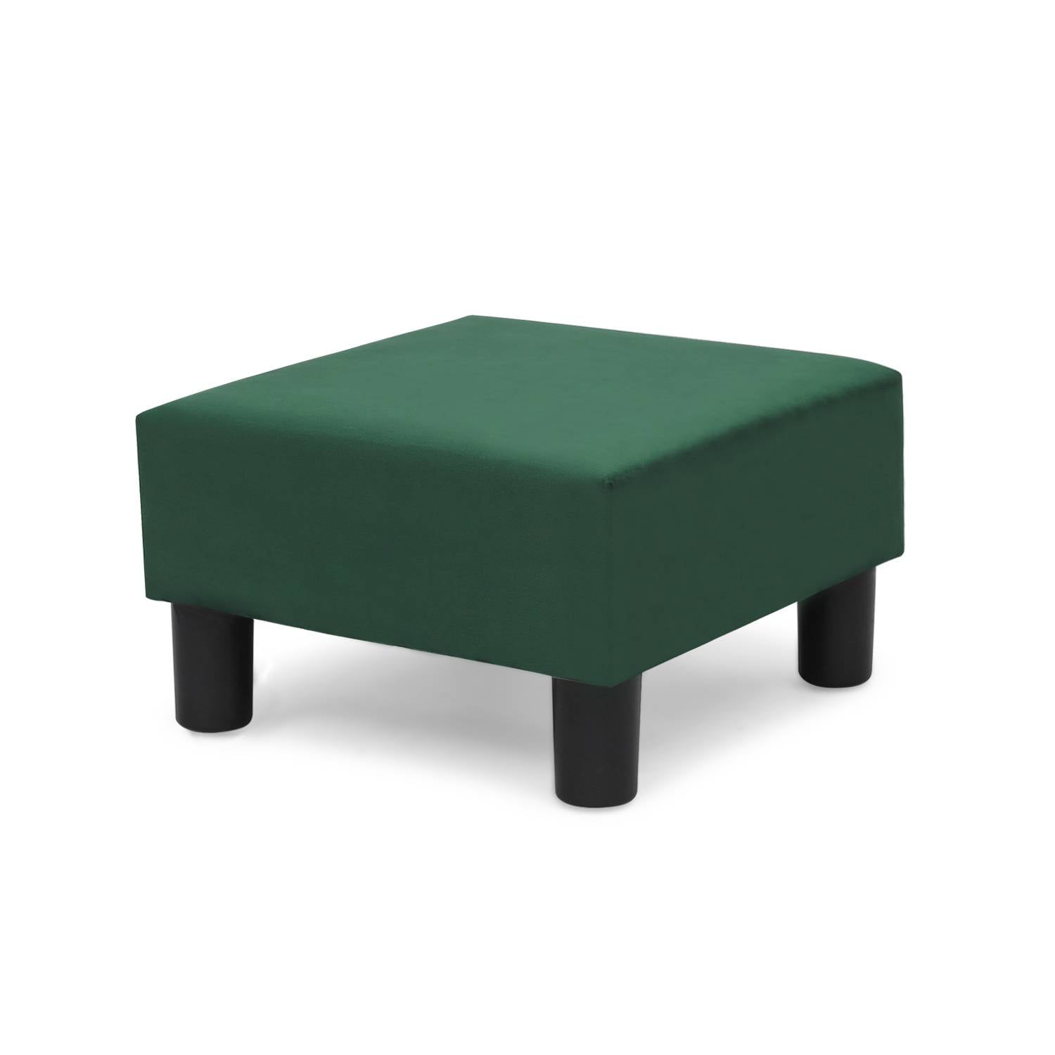 Homebeez Small Rectangle Foot Stool,Ottoman Footrest Stool with Non ...