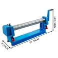 VEVOR 24" Slip Roll Machine - Up to 16 Gauge Steel Bending - Walmart.com