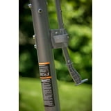 Silverback SBX 54" Backboard Portable Height-Adjustable Basketball Hoop ...
