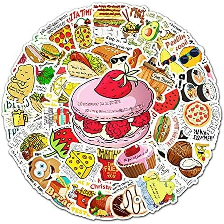 50 Pack Vine Stickers Water Bottles Laptop Car Phone Guitar Skateboard ...