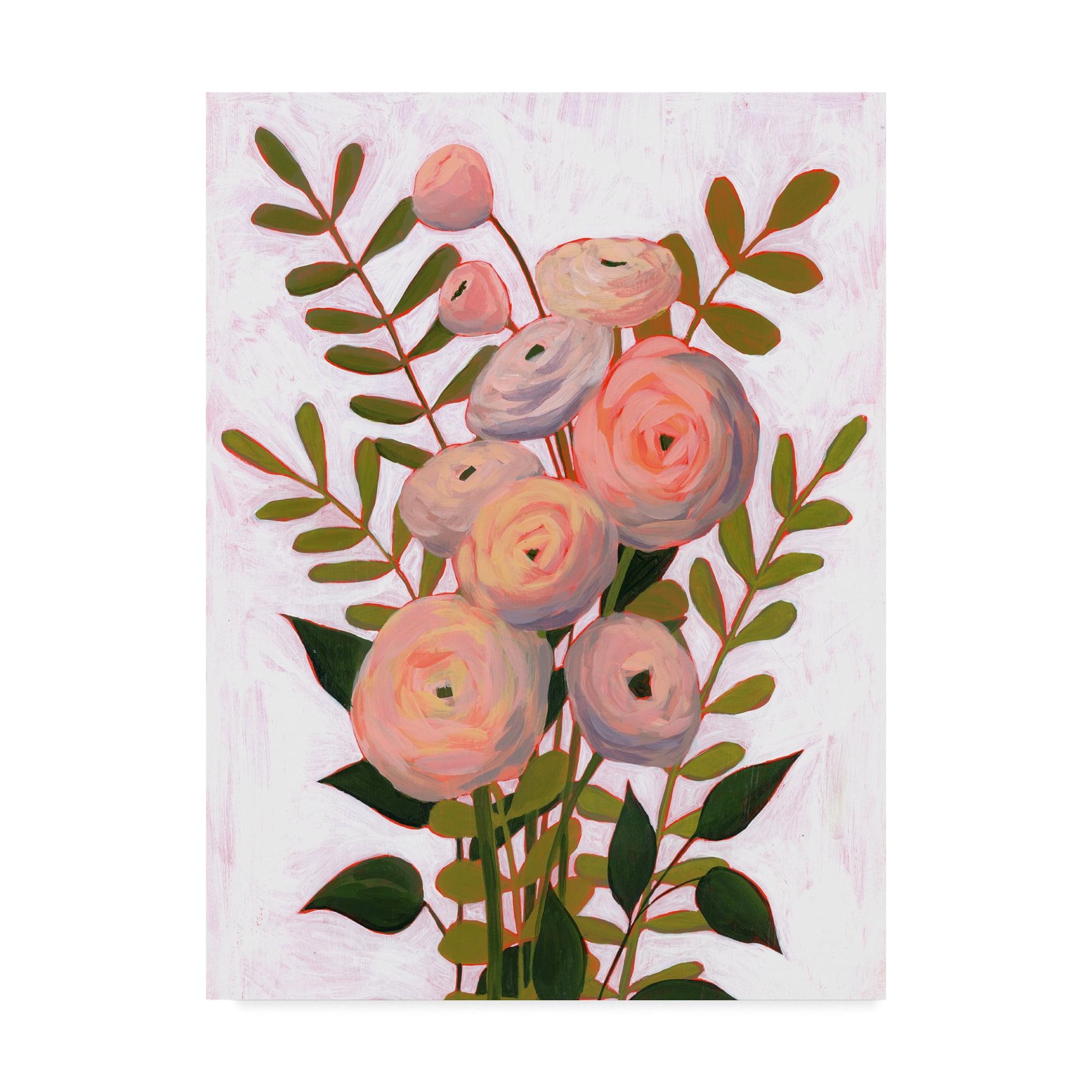 Trademark Fine Art 'Flower Burst I' Canvas Art by Grace Popp - Walmart.com