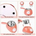 Qonioi Mini Chocolate Melting Pot, Two-Temperature Fondue Warmer for ...