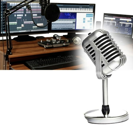 Selm allinone Vintage Style Microphone Studio Wired Classic Retro ...