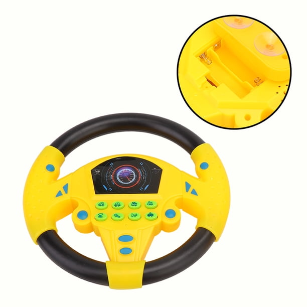 Volante de Copiloto Educativo Spptty para bebés color amarillo | Bodega ...