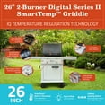 LoCo Cookers 2-Burner Propane Outdoor Digital Series II SmartTemp Flat Top Grill, 26" - Walmart.com