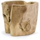 Customary Styled Macaque Teakwood Vase - Walmart.com
