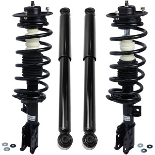 Rear Shock Absorber - Compatible with 1975 - 1986 Chevy C20 1976 1977 ...