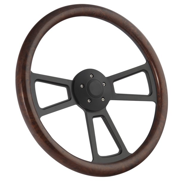 Volvo - All Models 18" Polished Billet & Half Wrap Steering Wheel Big ...