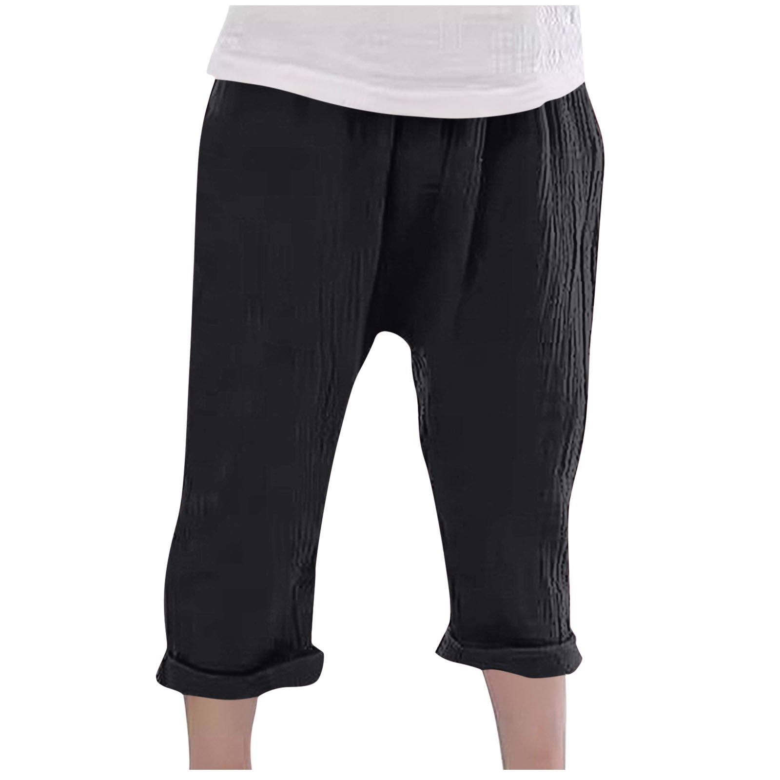 Click here for Unbranded Toddler Boys Girls Cropped Pants Basic P... prices