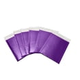 Metallic Bubble Mailers, Purple Color Shipping Mailing Padded Envelopes ...