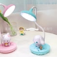 Kawaii Sanrio Student Led Desk Lamp Night Light Kuromi Hello Kitty Eye ...