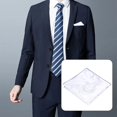Elegant White Pocket Handkerchief for Sweating for Grooms, Weddings for ...