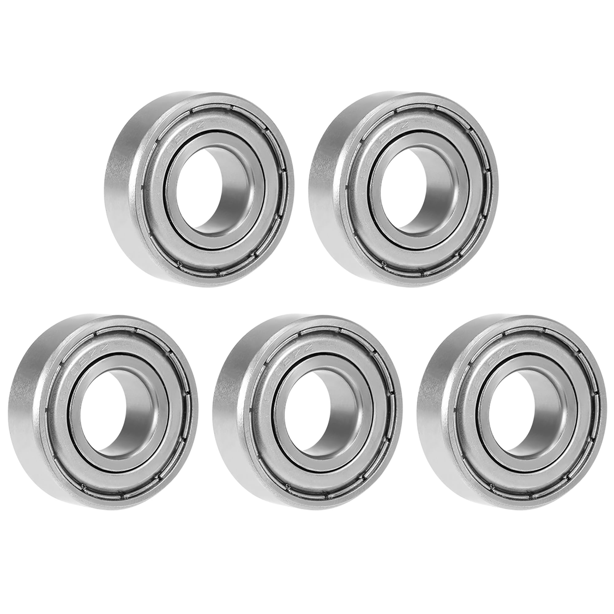 6202ZZ Ball Bearing 15x35x11mm Double Shielded Carbon Steel Bearings ...