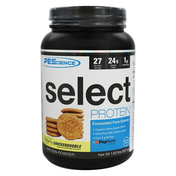 PEScience - Select Protein Powder Amazing Snickerdoodle - 1.85 lbs ...