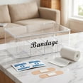 Bandage Storage Organizer -Large Capacity First Aid Organizer -8 ...