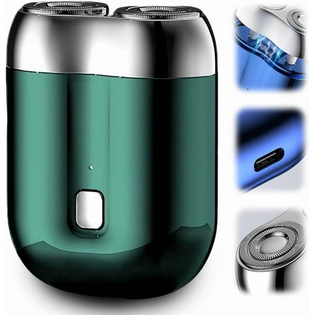 Electric Mini Portable Razor, 2026 New 2 in 1 Model Mini Dual-Head ...