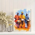African Drummers Canvas Print, Decor for Living Room, Office, Kitchen ...