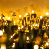 Kringle Traditions 100-Ct Indoor-Outdoor Christmas Gold Mini Lights Set ...