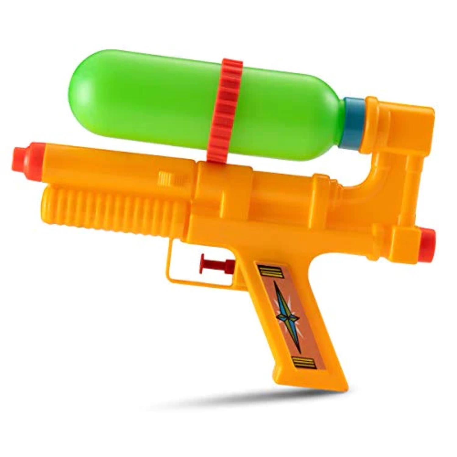 Rinco Single Barrel Plastic Water Pistol With Tank 10" Water Gun ...