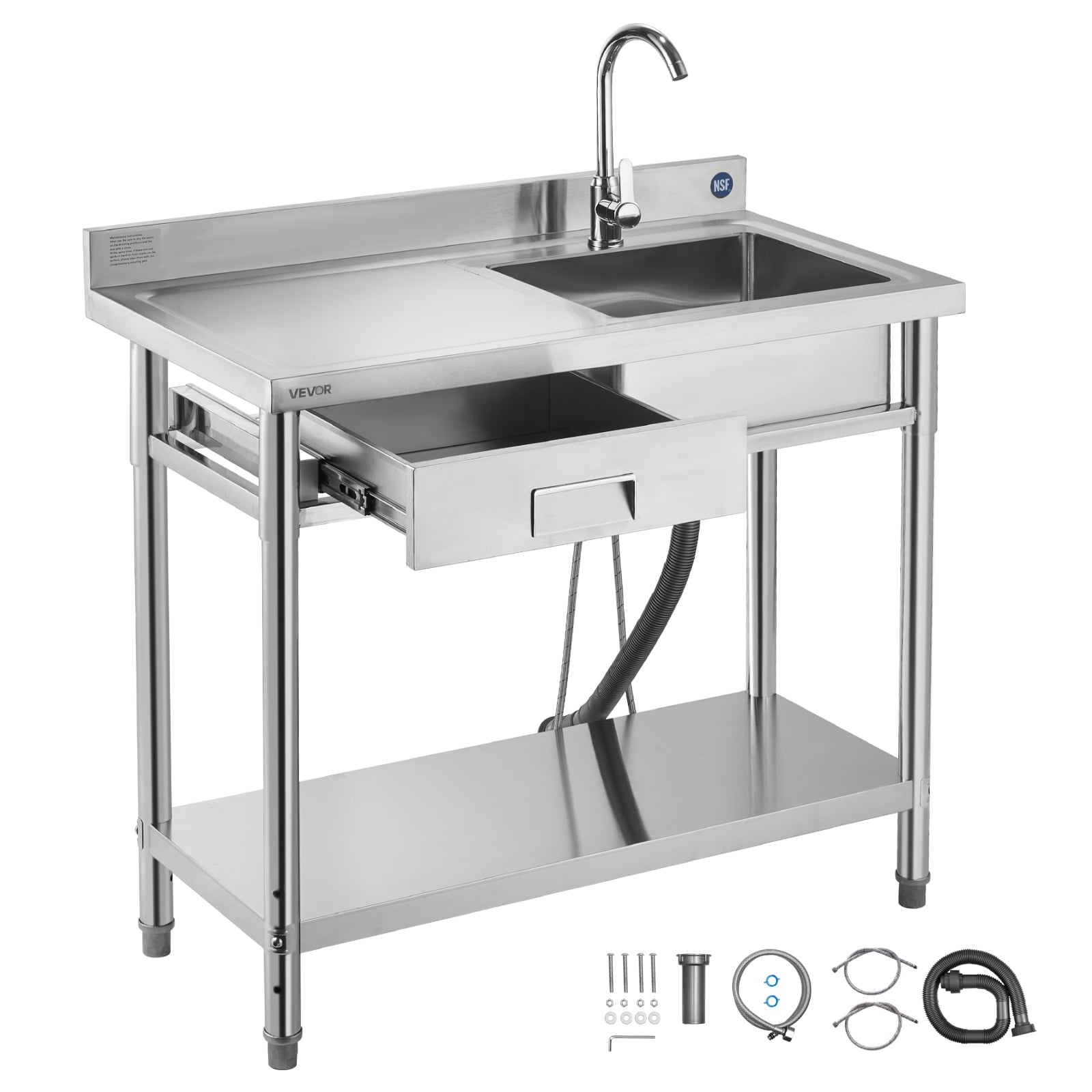 Click here for Vevor Stainless Steel Utility Sink  Free Standing... prices