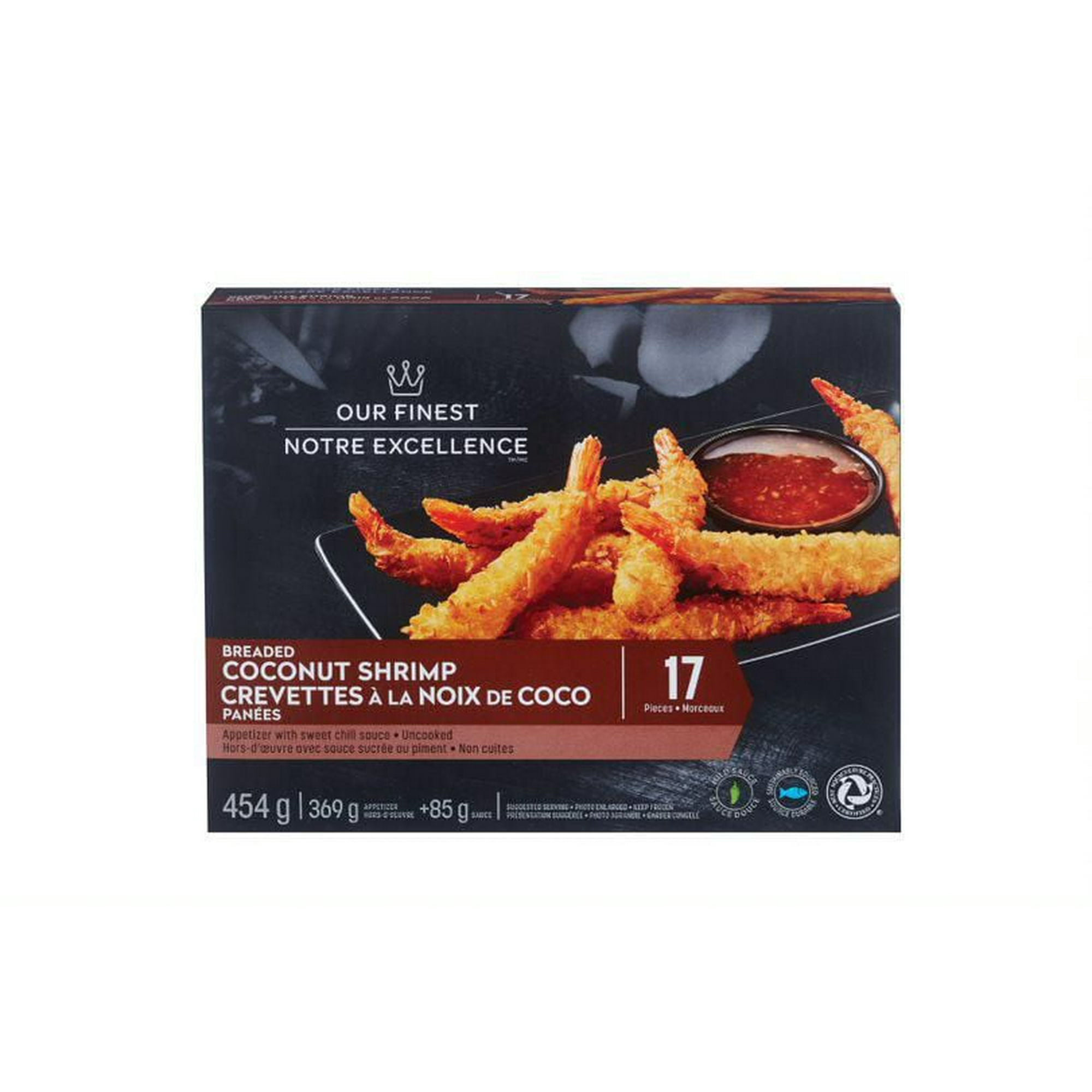 Click here for Our Finest Breaded Coconut Shrimp 454 G prices