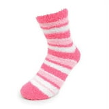 Yishankeyu's 3 Pair Comfy Fluffy Fuzzy Slipper Socks for Women, Soft ...