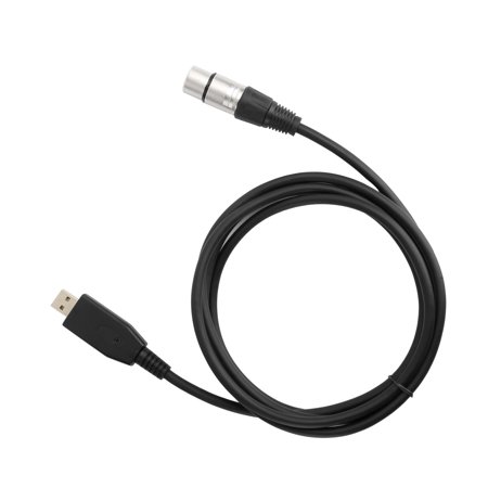 US Bto XLR Cord,Microphone Cable Computer USB Microphone Connect Line ...