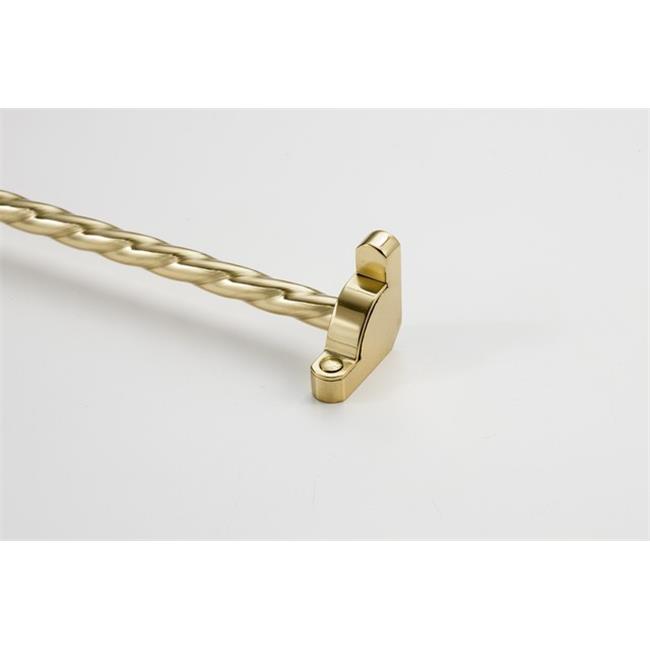 Zoroufy 01503-03557 84 in. Heritage Roped Tubular Stair Rod Set Regular ...