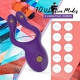 Cock Rings For Men Harder Longer Stronger Enhancing 10 Vibration