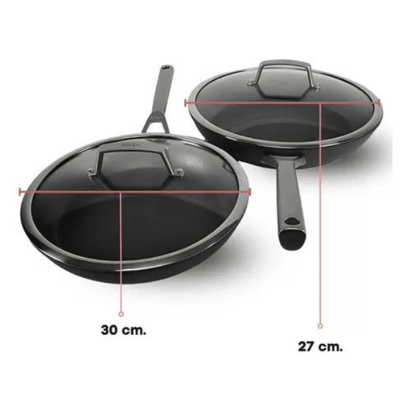 Sarten CON Tapa Ninja Foodi Neverstick Premium Set DE 2 Sartenes ...