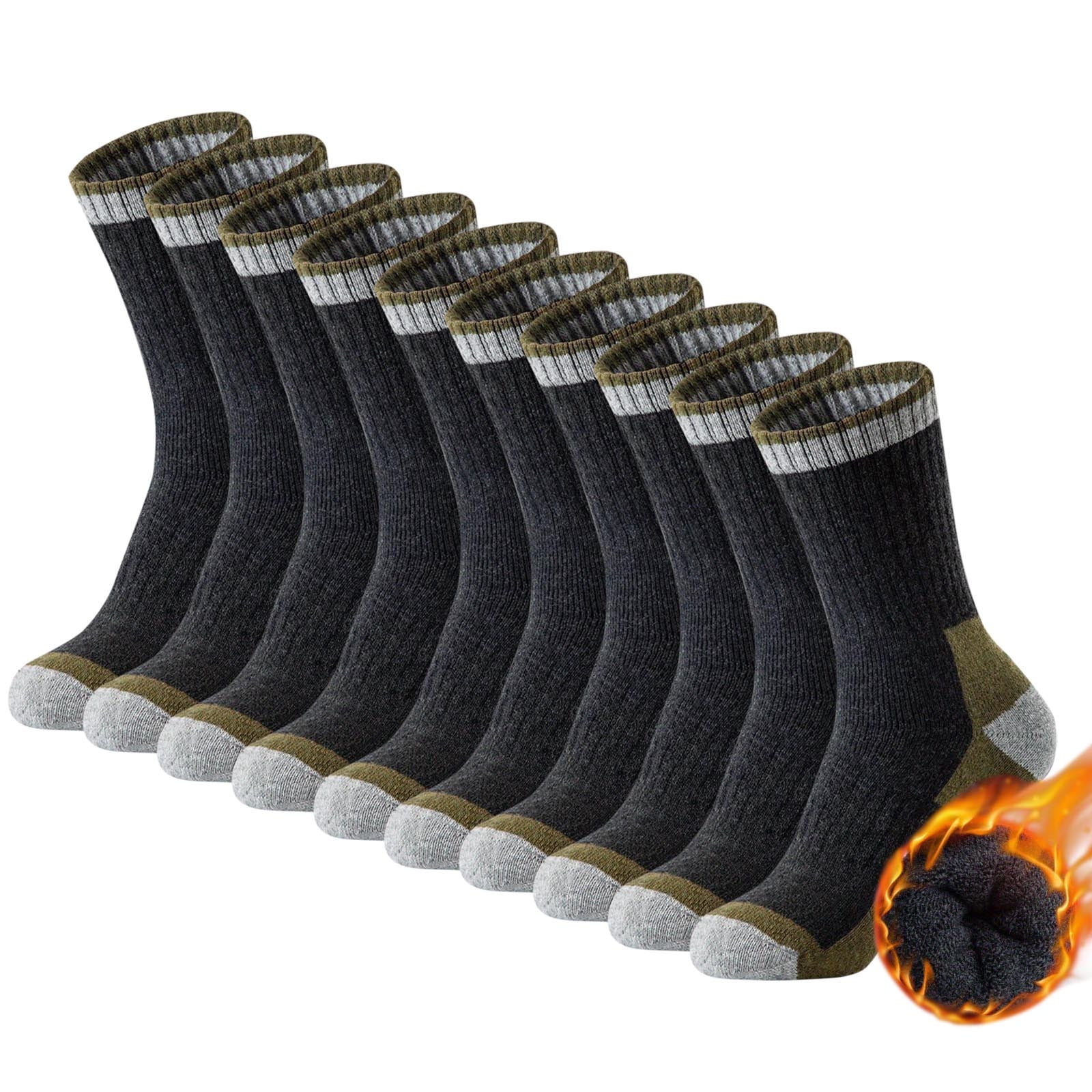 Click here for Kihout Warm Thermal Wool Socks For Winter Moisture... prices