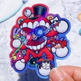 Caine? The Amazing Digital Circus - Colored Acrylic Glitter Keychain 3 ...