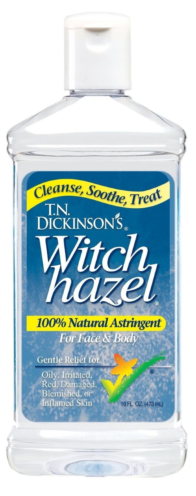 T.N. Dickinson Witch Hazel Dickinson Astringent Blue Label 16 Oz ...
