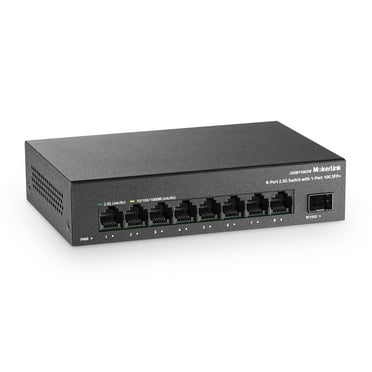 ALFA 5-Port Unmanaged 2.5G Ethernet Switch, 5 x 2.5GBASE-T Ports, Loop ...