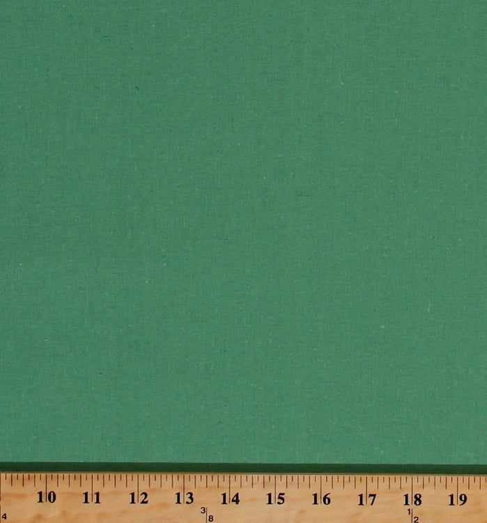 Freespirit Essentials Cotton Linen Blend Green Fabric Solid By the Yard ...