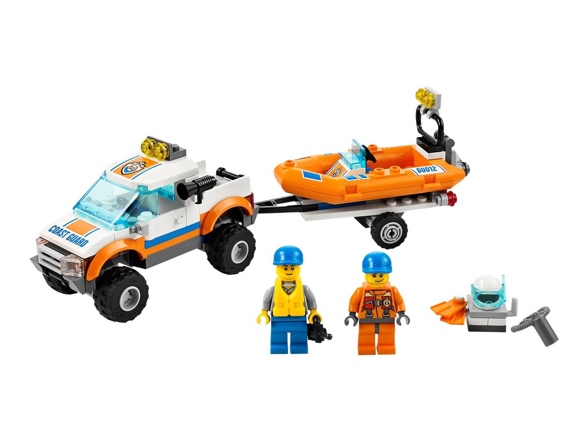 LEGO City 60012 - 4x4 & Diving Boat - Walmart.com - Walmart.com