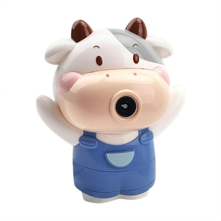 Cute Cow Bubble Machine Electric Light Music Cartoon Animals Blow ...