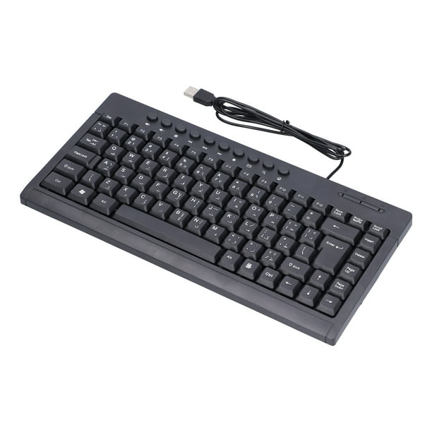Mini teclado USB, teclado con cable Mini 87 Mini teclado con cable ...
