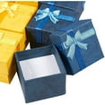 Juvale Jewelry Gift Box Sets with Bow, 24 Colorful Small Ring Boxes, 1. ...