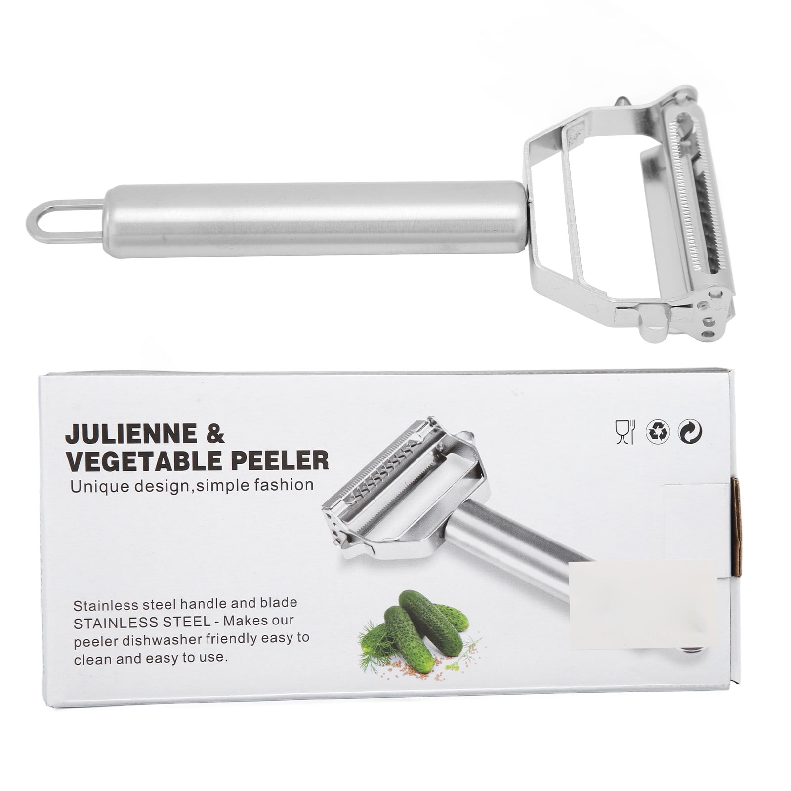 Click here for Wobythan Julienne Peeler Stainless Steel 2 In1 Pee... prices