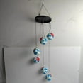 Hummingbird Feeders Wind Chime Bird Feeder Painted Spherical Bird ...