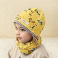 AWZXDE Double Layer Cartoon Winter Cap & Neck Warmer Scarf Combo For ...