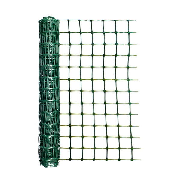 Garden Craft 24in H x 25ft L Green Plastic Fence - Walmart.com