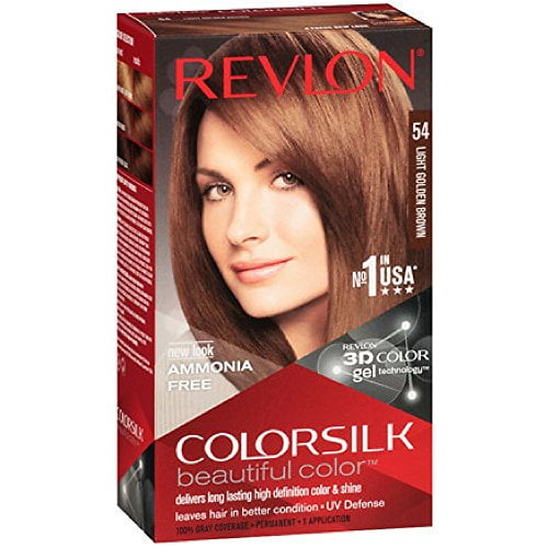 Revlon ColorSilk Hair Color 54 Light Golden Brown 1 Each | Walmart Canada