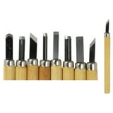8 Pc Wood Chisels Set Modeling Clay Molding Wax Carving Tools w/V ...