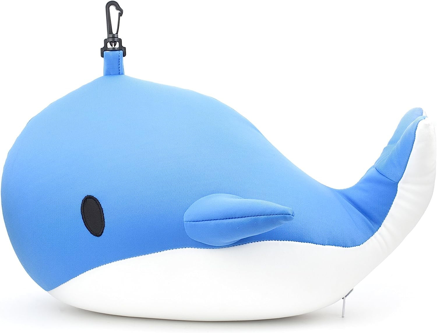 Zip And Travel Neck Back Pillow Cute Compact Plush Blue Whale - Walmart.com