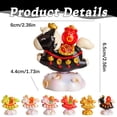 2026 Chinese New Year 360 Degree Rotating Cute Horse Resin Mascot ...