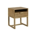 Nathan James Luke Light Brown Wood Nightstand Bed Side Table, Side Sofa ...